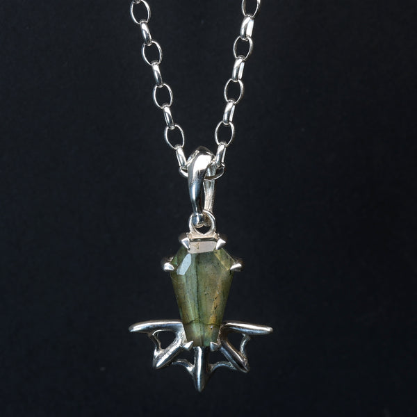Gothic Silver Necklaces | Bones, Skulls, Gemstone Pendants ...