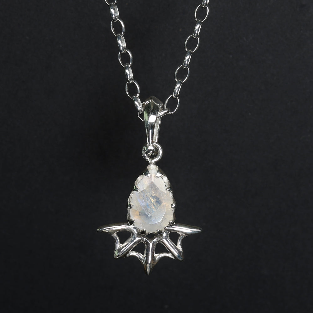 Gothic Silver Necklaces | Bones, Skulls, Gemstone Pendants ...