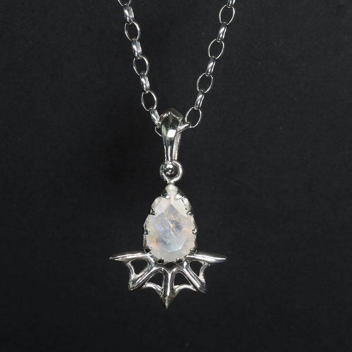 Gothic Silver Necklaces | Bones, Skulls, Gemstone Pendants ...