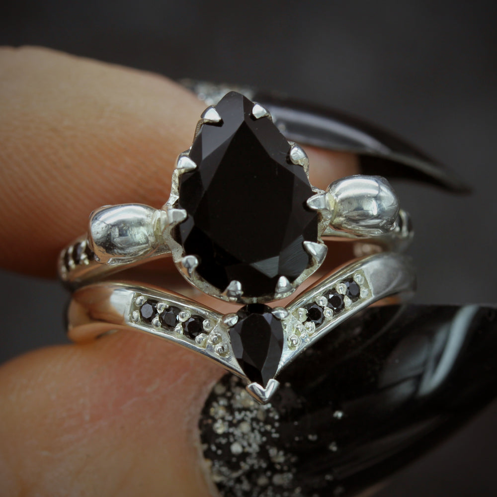 Women's Gothic Wedding Rings | Silver & Gold – hellcatjewellery