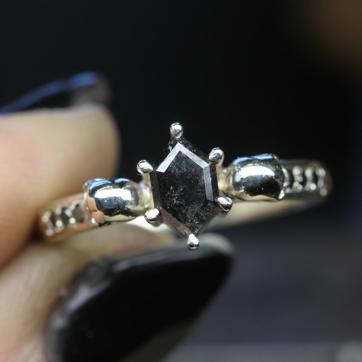 Hellcat Jewellery | Skull Engagement Rings | Gothic Jewellery