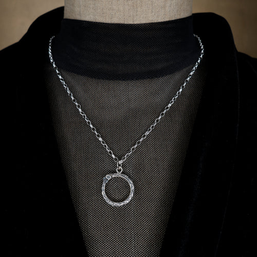 Gothic Silver Necklaces | Bones, Skulls, Gemstone Pendants ...