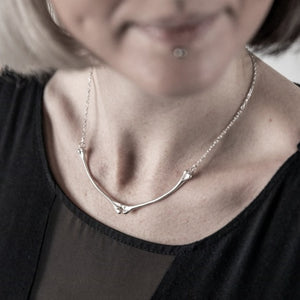 Gothic Silver Necklaces | Bones, Skulls, Gemstone Pendants ...