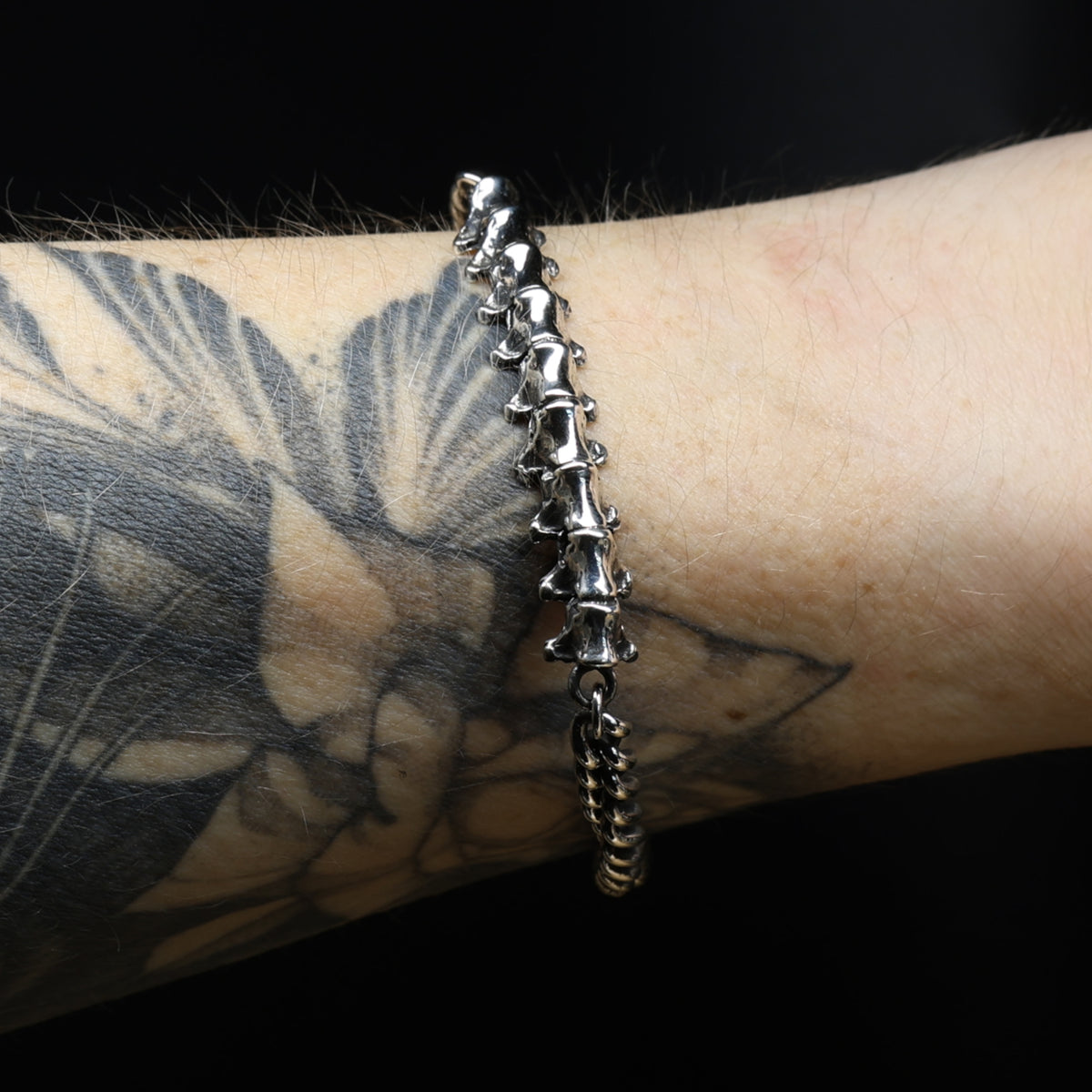 Silver Spine Bracelet – hellcatjewellery
