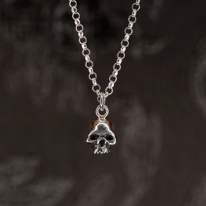 Gothic Silver Necklaces | Bones, Skulls, Gemstone Pendants ...