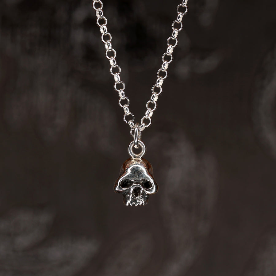 Gothic Silver Necklaces | Bones, Skulls, Gemstone Pendants ...