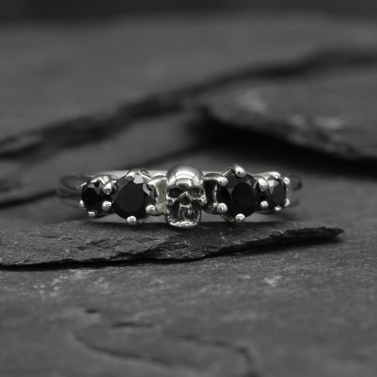 Women's Gothic Wedding Rings | Silver & Gold – hellcatjewellery